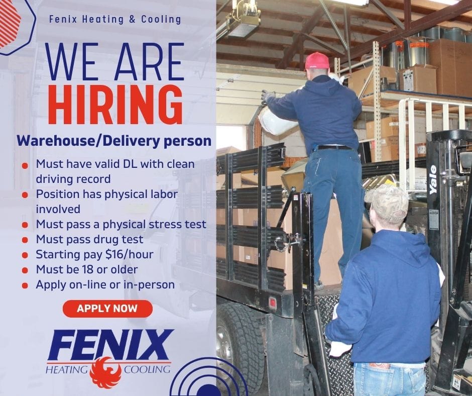 HVAC Career | Wichita KS | Fenix Heating and Cooling
